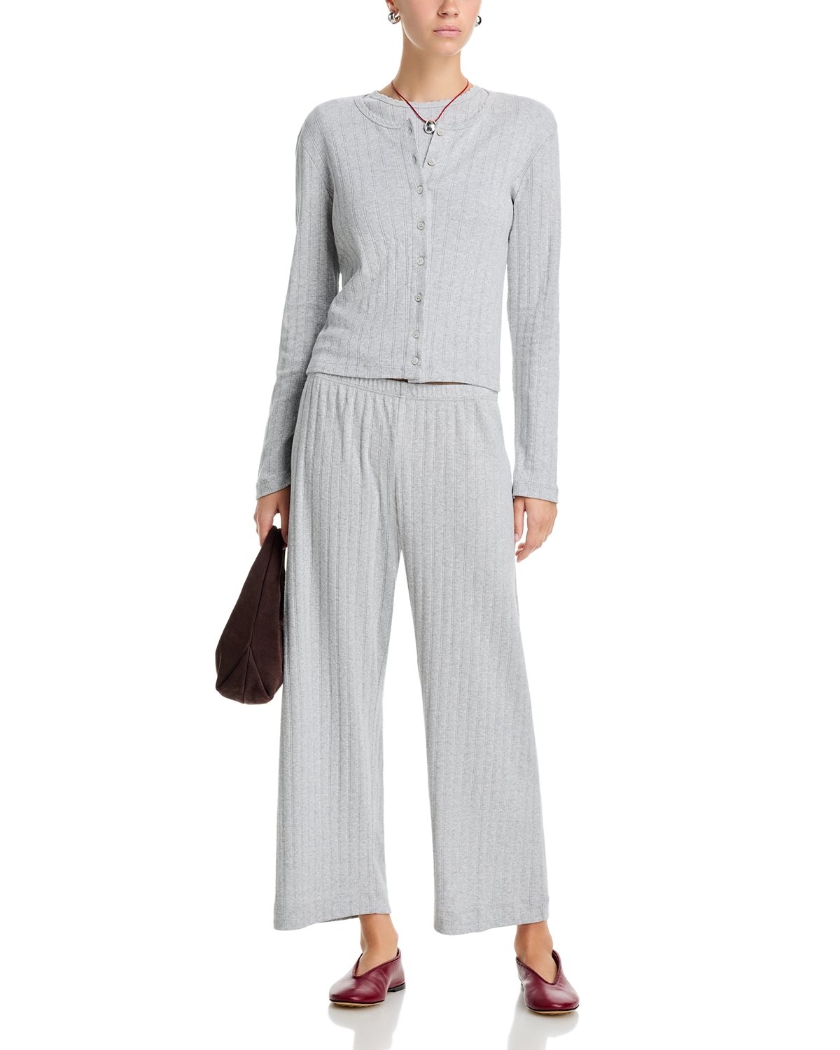 LESET Pointelle Tee